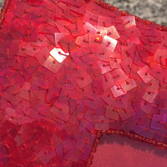 Accents | Red 4 X 6 Sequin Frame | Poshmark